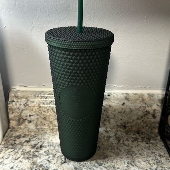 Dining | Starbucks Dark Green Cup | Poshmark
